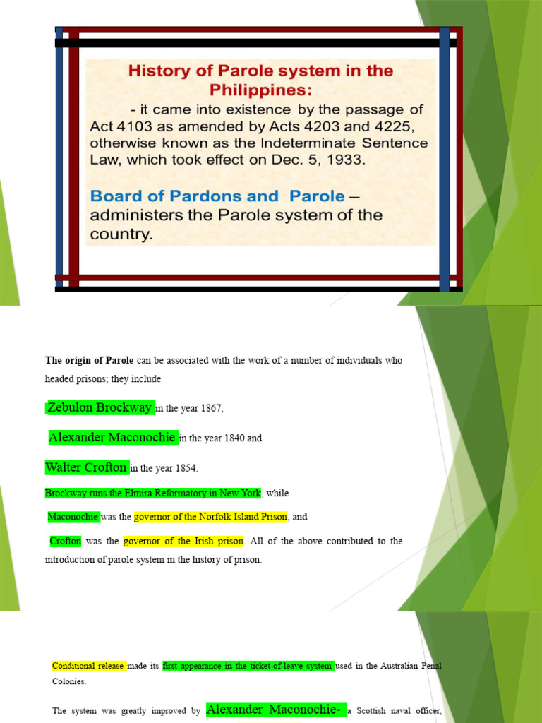 Ca2 PPT October 24,2022 | PDF | Parole | Prison