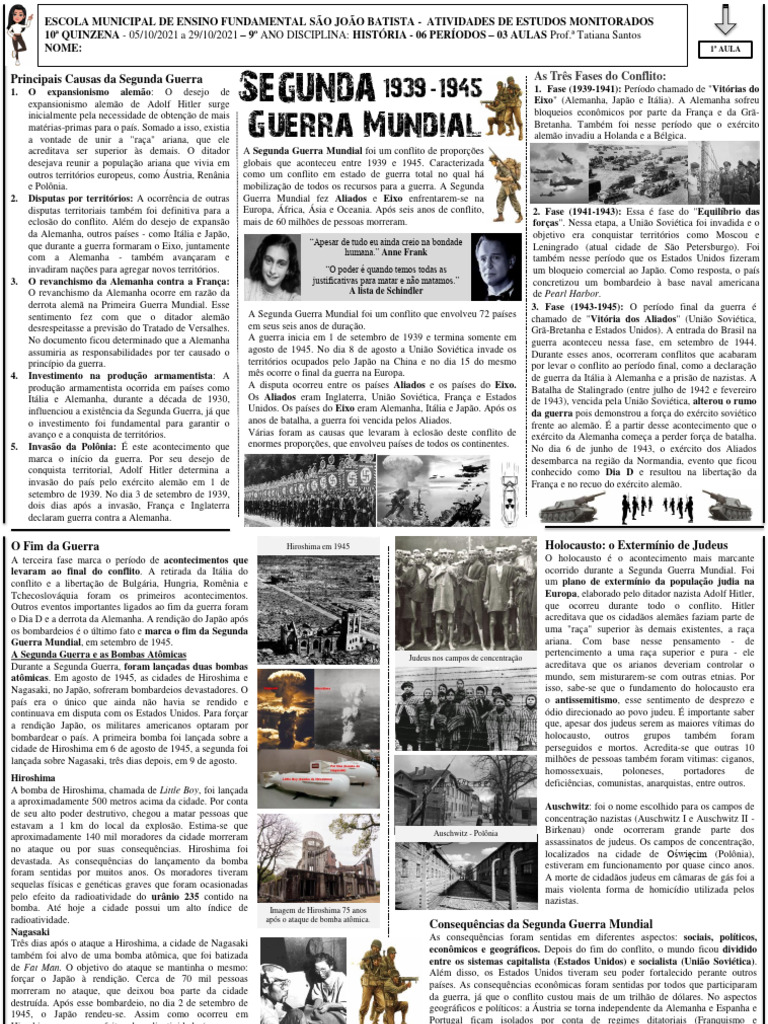 2 Guerra Mundial | PDF | Alemanha nazista | Aliados da Segunda Guerra ...