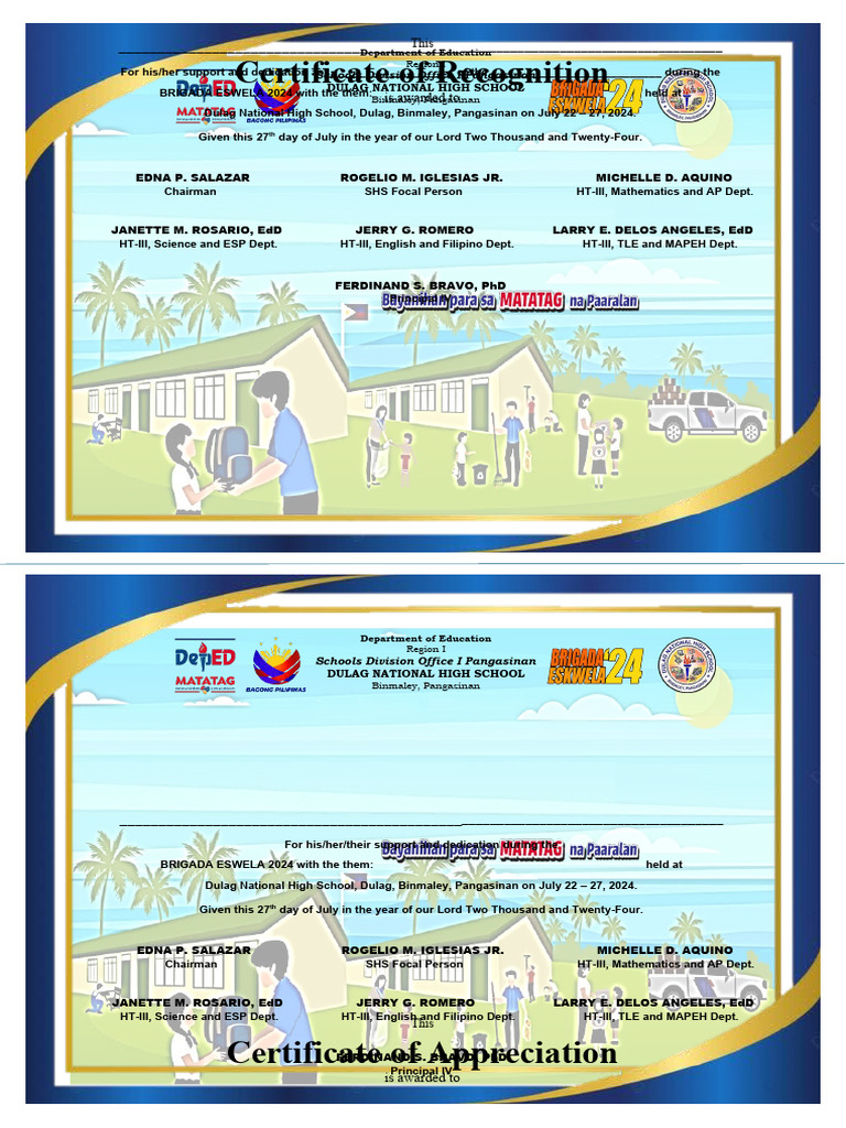 BE Certificate | PDF