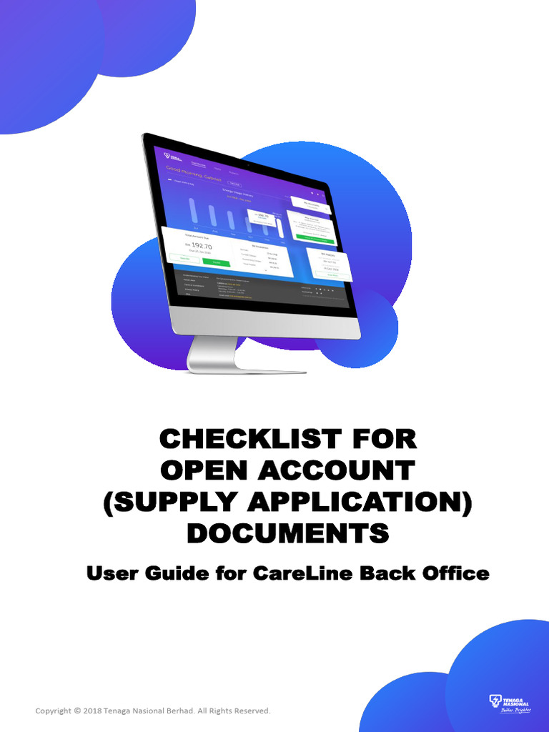 Checklist for Supply Offer Supply Application Documents (1) | PDF
