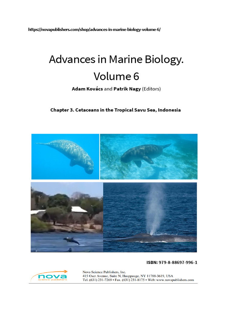 0001 Book Chapter Int CETACEA Advance in MarineBiology NOVA2023 ...