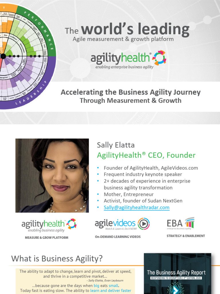 Accelerate Business Agility | PDF | Leadership | Business