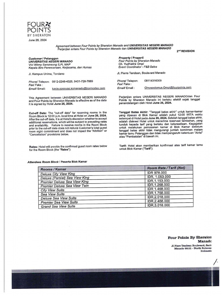 [Final] 2nd Revised Loa Unima (27-30 June 2024) | PDF