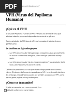 VPH Protocolo 2025 | PDF | Especialidades Medicas | Salud pública