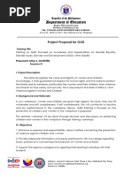 Gad 2025 Project Proposal | PDF | Gender And Development