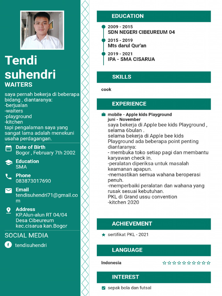 Tendi Suhendri | PDF