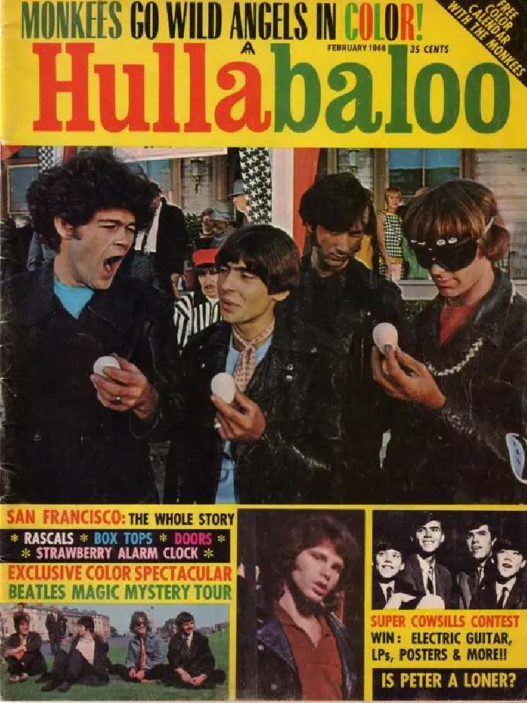 1968 01-02 HULLABALOO Magazine | PDF