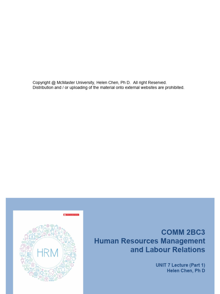 2BC3 - UNIT 7 (Part 1) - RECORDED LECTURE SLIDES | PDF | Validity (Statistics) | Goal