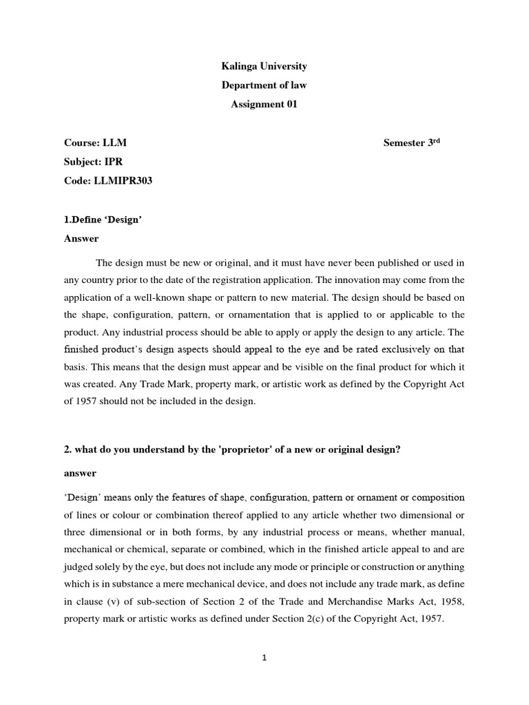 IPR | PDF | Patent | Patent Application
