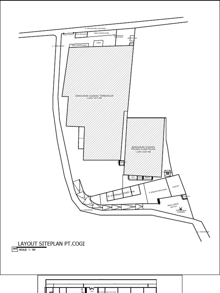 Layout Area PT Cogi | PDF