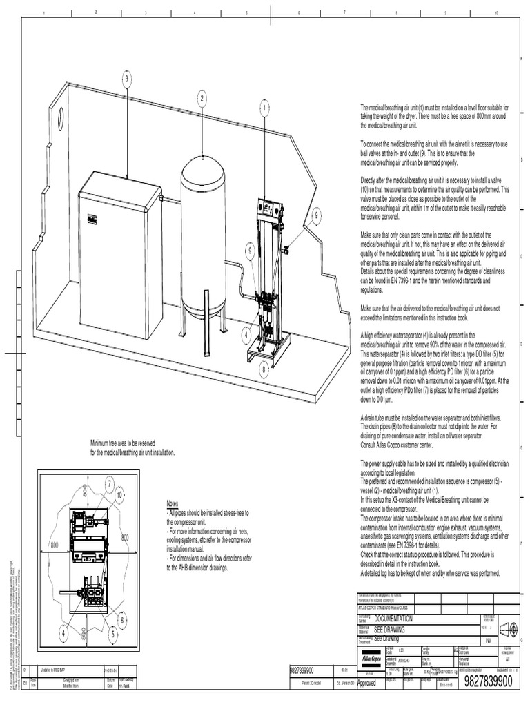 Installation Proposal - MED - BAP | PDF | Filtration | Valve