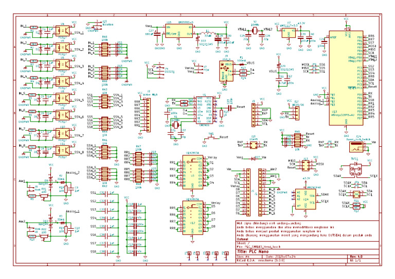 Schematic - Outseal PLC Shield v.4.0 | PDF