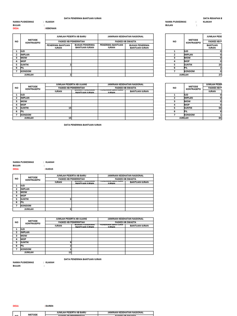 Laporan Pbi 2024 | PDF