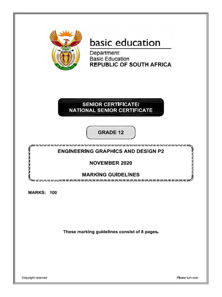 EGD P2 Nov 2020 Eng Memo | PDF