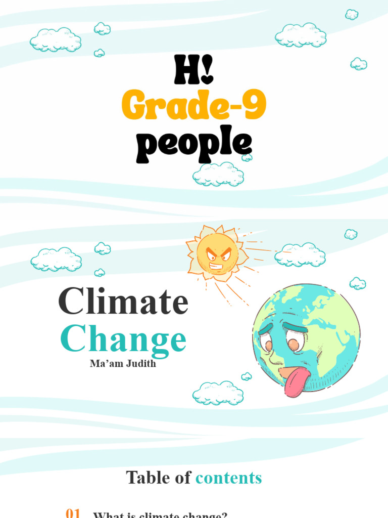 Climate Change Causes & Effects | PDF | Science & Mathematics