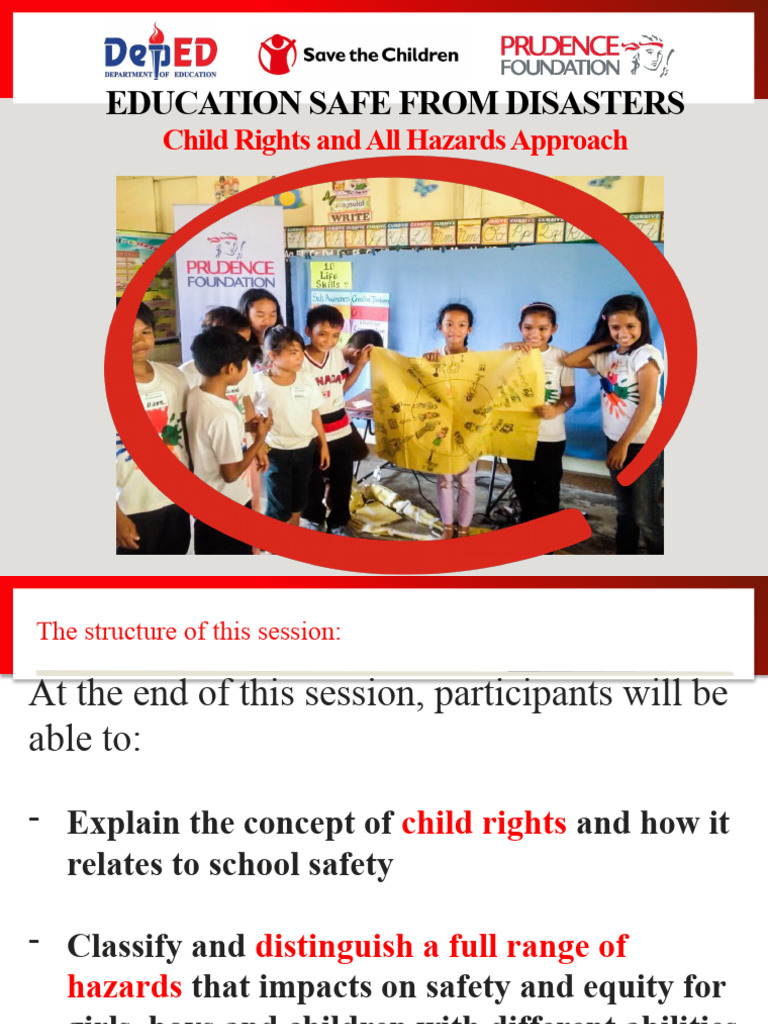 Day 1 - All Hazards Approach Childrens Rights and Socio Ecological ...
