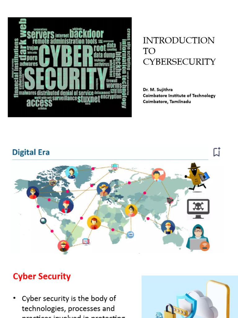 Intro To Cybersecurity | PDF | Security | Computer Security