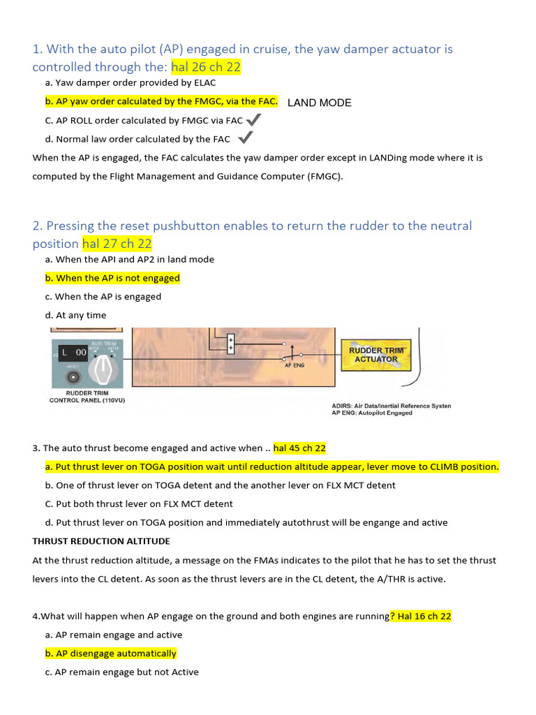 EXAM 3 + Summary (Jawaban) | PDF | Aviation | Aircraft