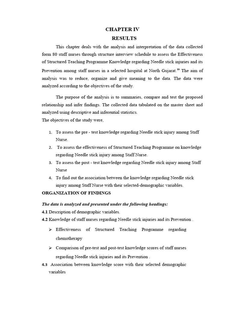 Chapter 4 | PDF | Methodology | Statistical Theory