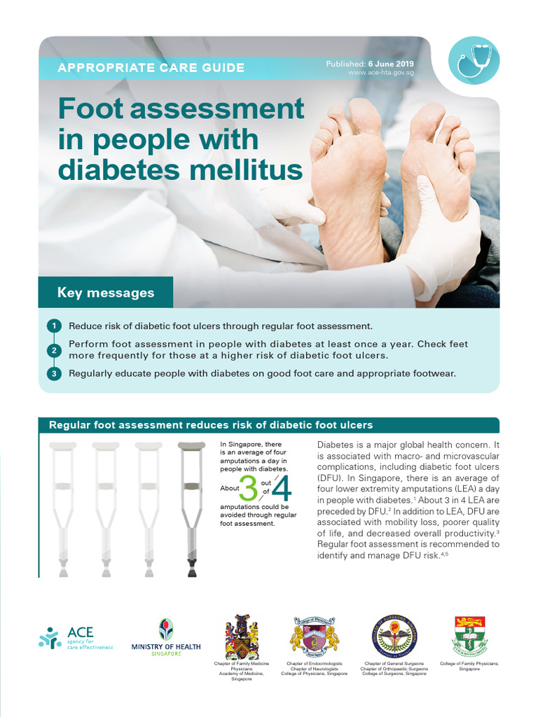 foot-assessment-in-people-with-diabetes-mellitus-(june-2019) | PDF ...