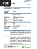 Ficha Técnica del Insecticida Closer 240 SC | PDF | Insecticida | Toxicidad