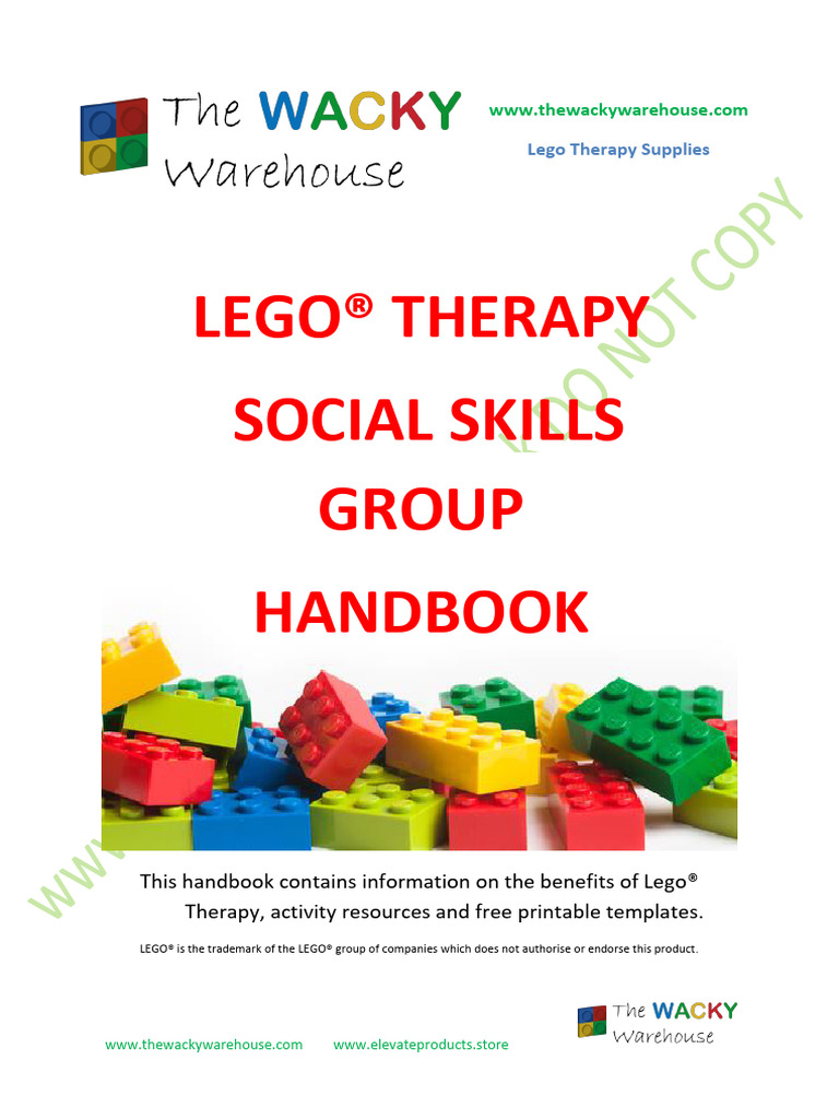 Lego Therapy Handbook | PDF | Autism Spectrum | Lego