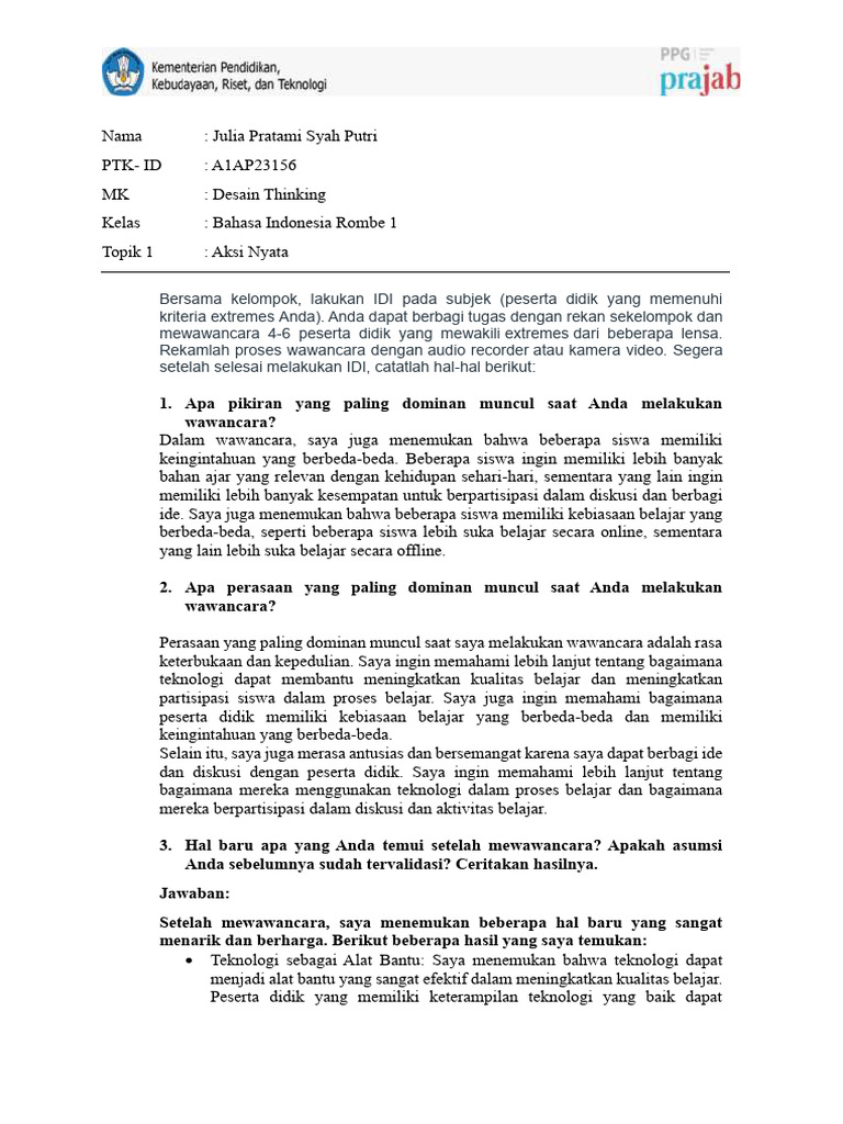 Eksplorasi Konsep-Topik 2-DT-Julia Pratami Syah Putri | PDF | Ilmu Sosial