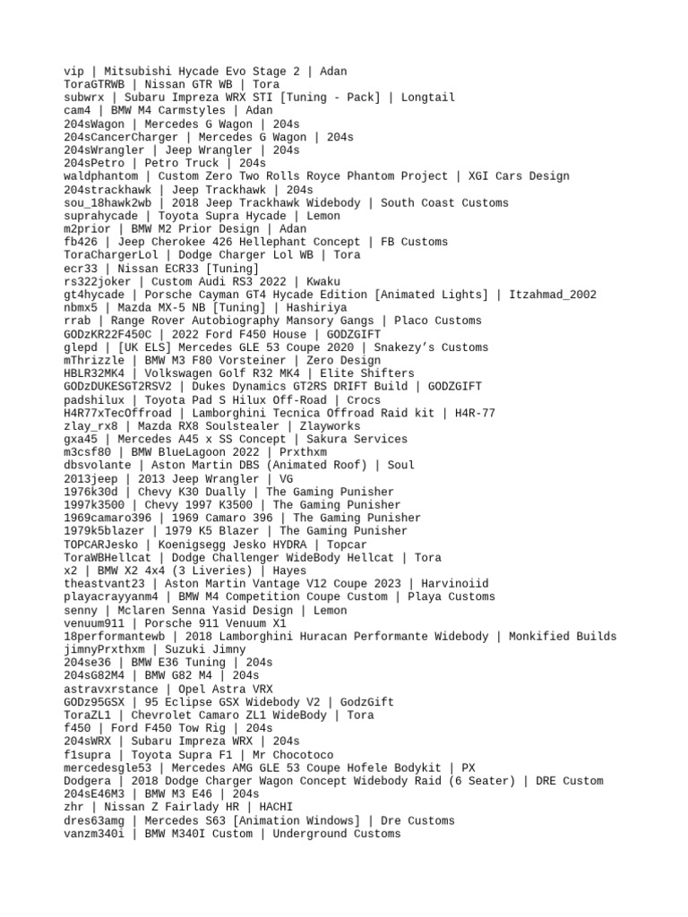 Cars 2 | PDF | Dodge | Vehicles