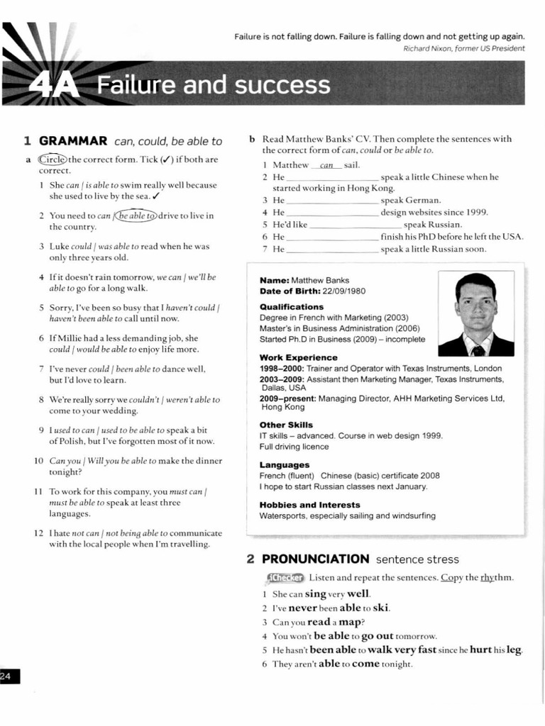 Can Could Workbook Pdf