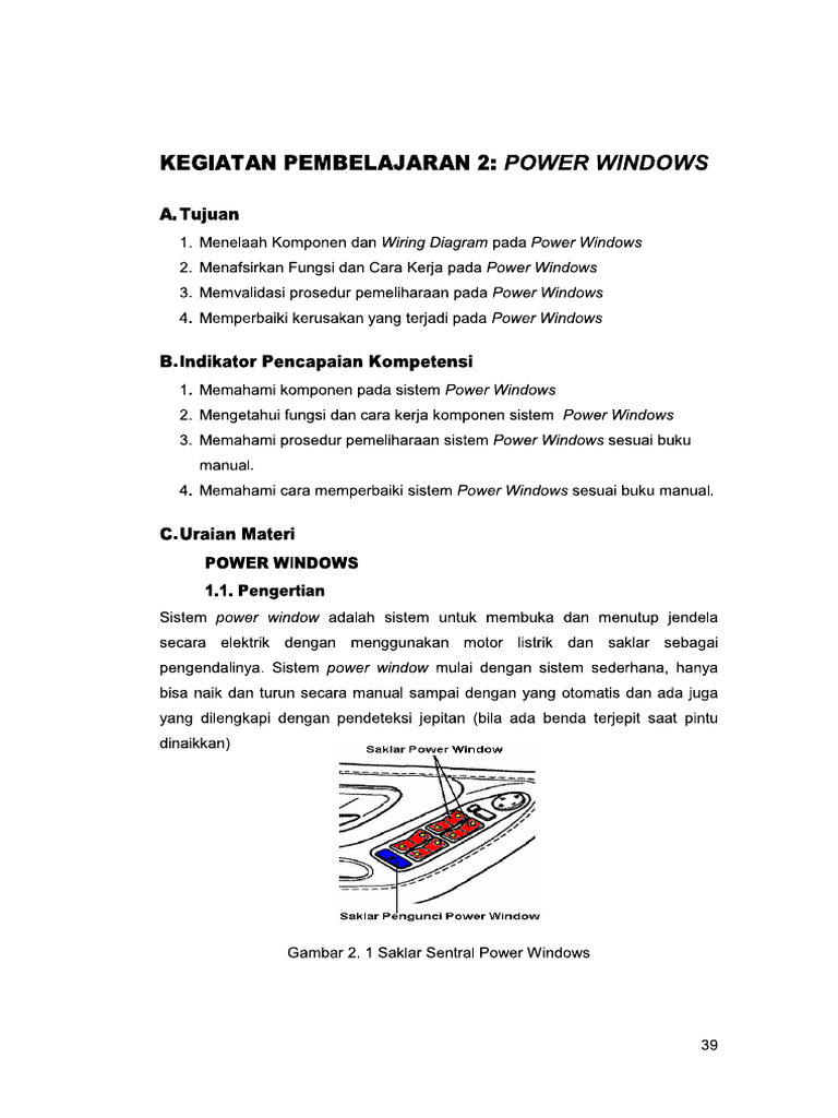 Power Windows | PDF