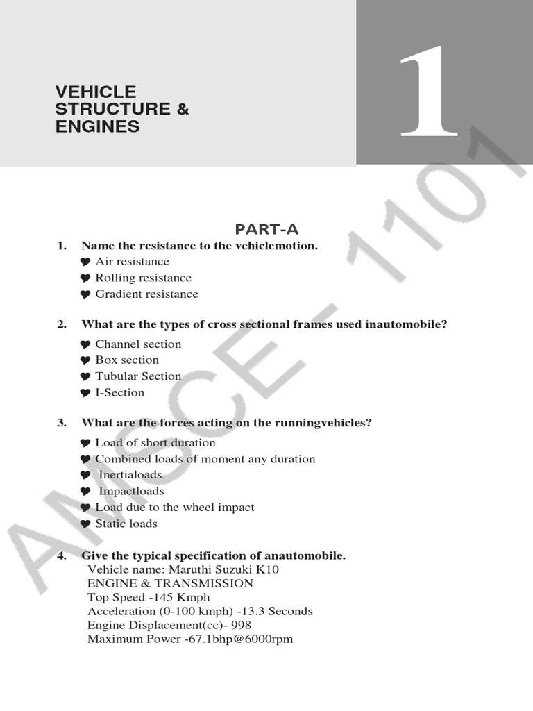Automobile Engineering Watermark | PDF | Piston | Internal Combustion ...