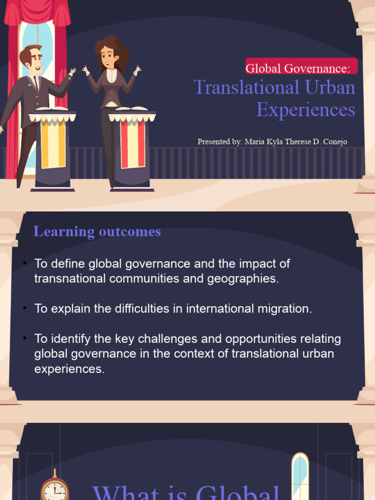 Global Governance - Transnational Experiences | PDF | Human Migration ...