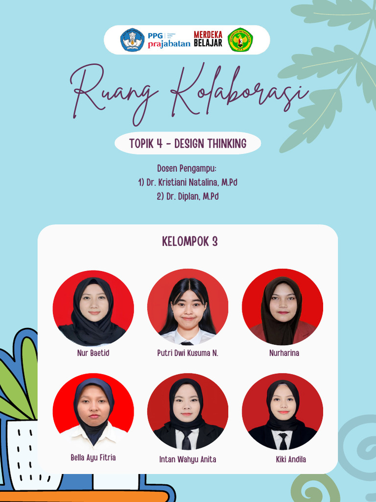 Topik 4-RUANG KOLABORASI-DESIGN THINKING | PDF