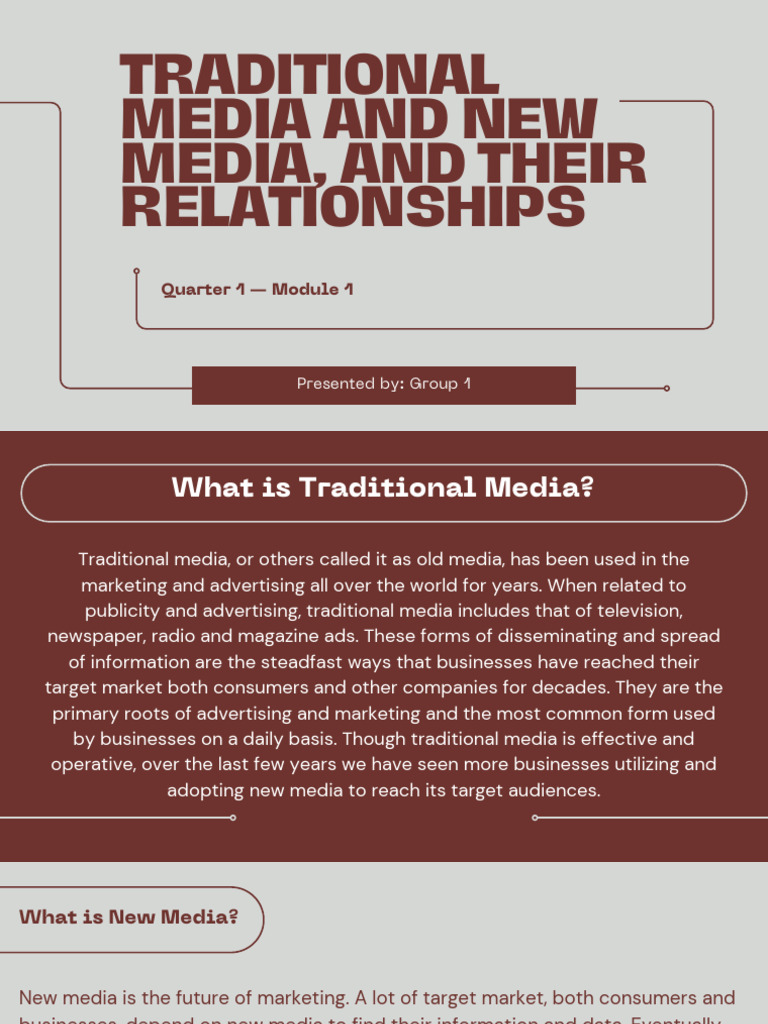 MIL Group 1 Presentation | PDF | Word Press | Advertising