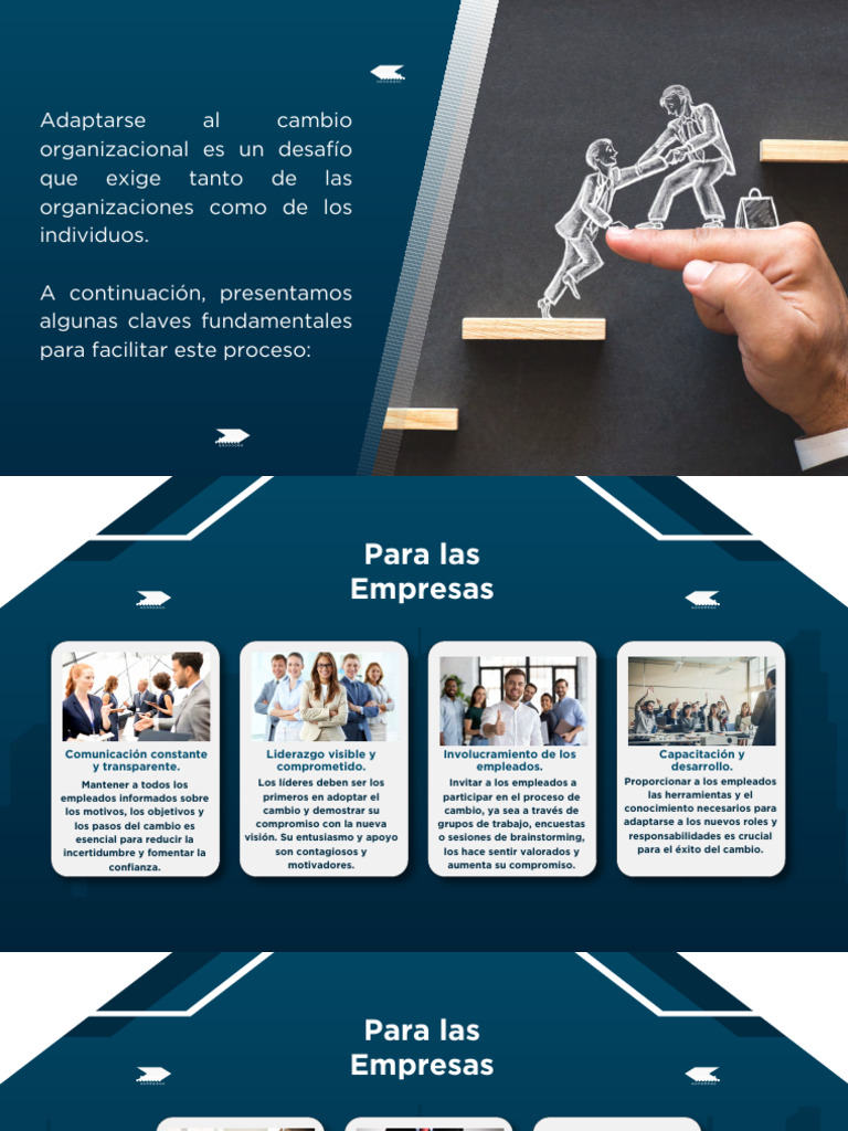 Claves para Adaptarse al Cambio Organizacional | PDF | Liderazgo ...