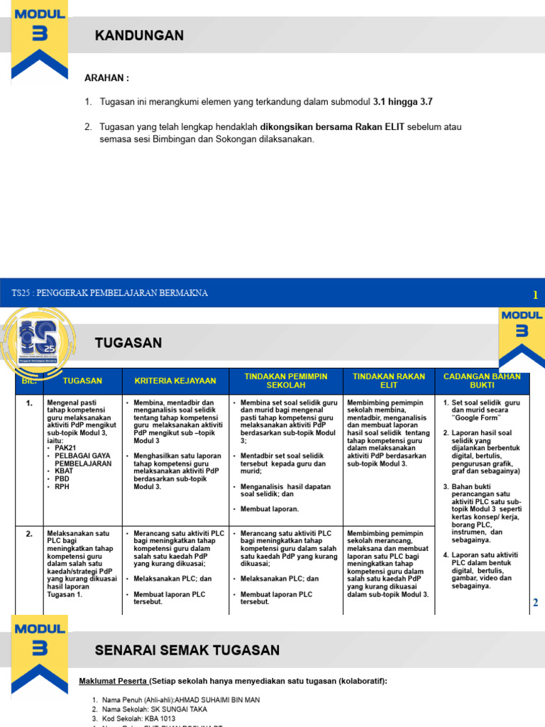 Tugasan Modul 3 - Edisi Mei 2023 | PDF