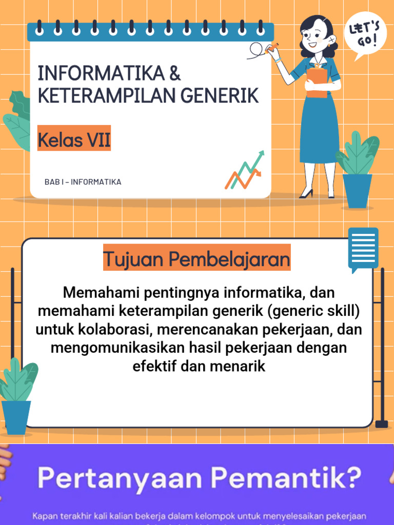 Bab 1 Informatika Dan Keterampilan Generik | PDF