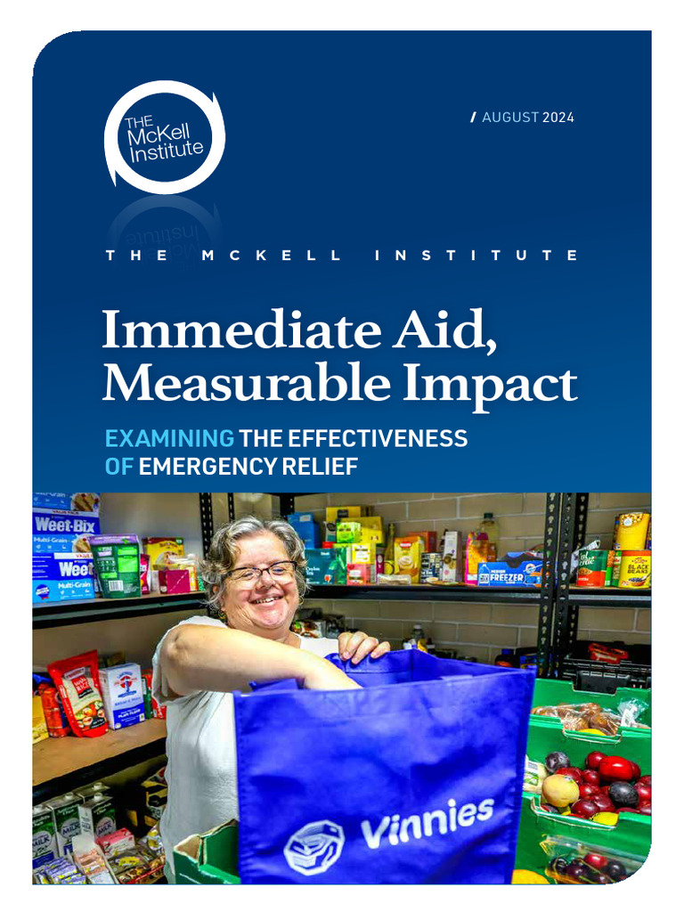 Immediate Aid, Measurable Impact | PDF | Cost Of Living | Emergency ...