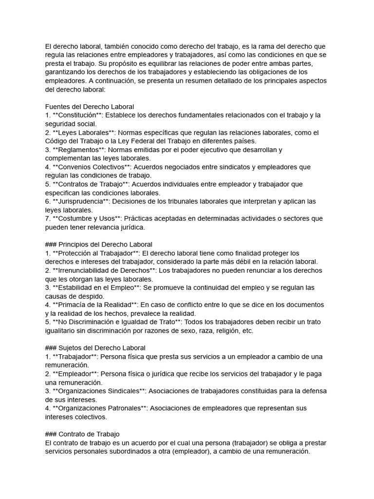 T4 Laboral | PDF | Derecho laboral | Salario