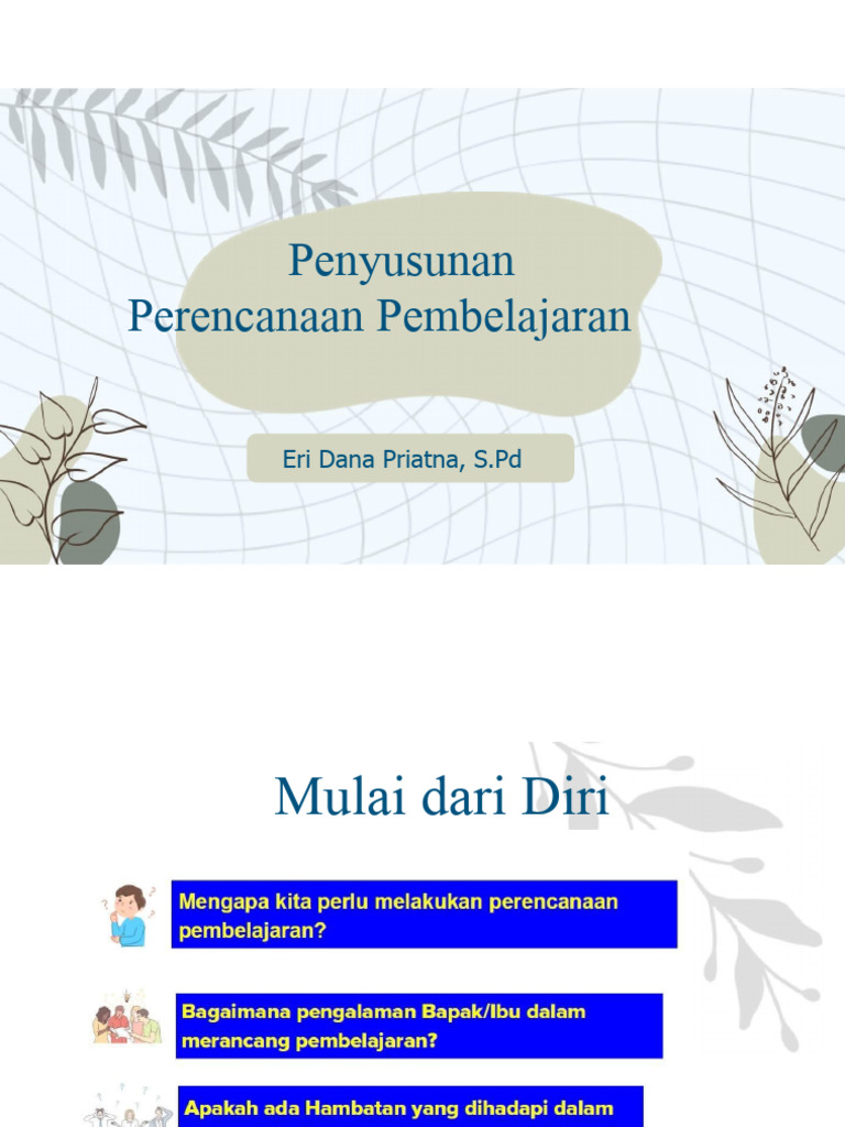 Modul Ajar - E1 | PDF | Karier & Perkembangan | Pengembangan Diri