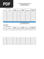 Pest Control Log Sheet 2024 | PDF