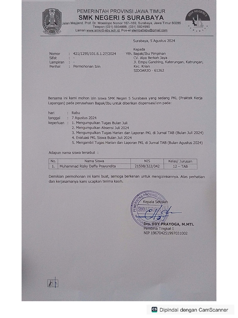 CV. Alya Berkah Jaya | PDF