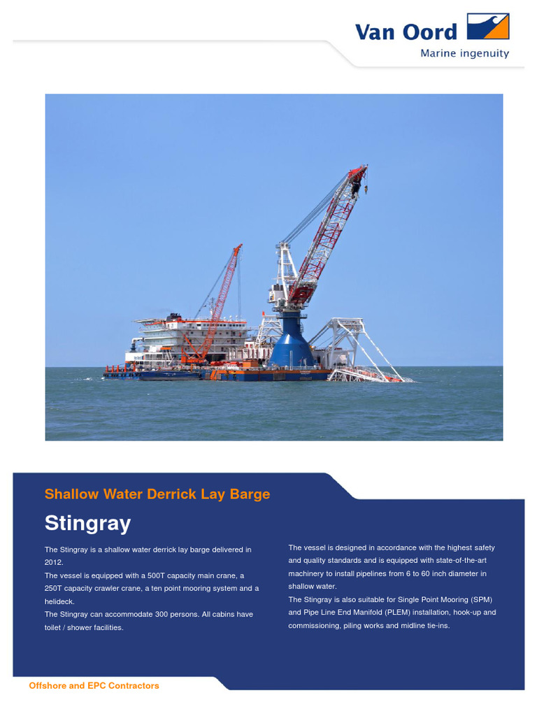 Stingray Leaflet | PDF | Crane (Machine)