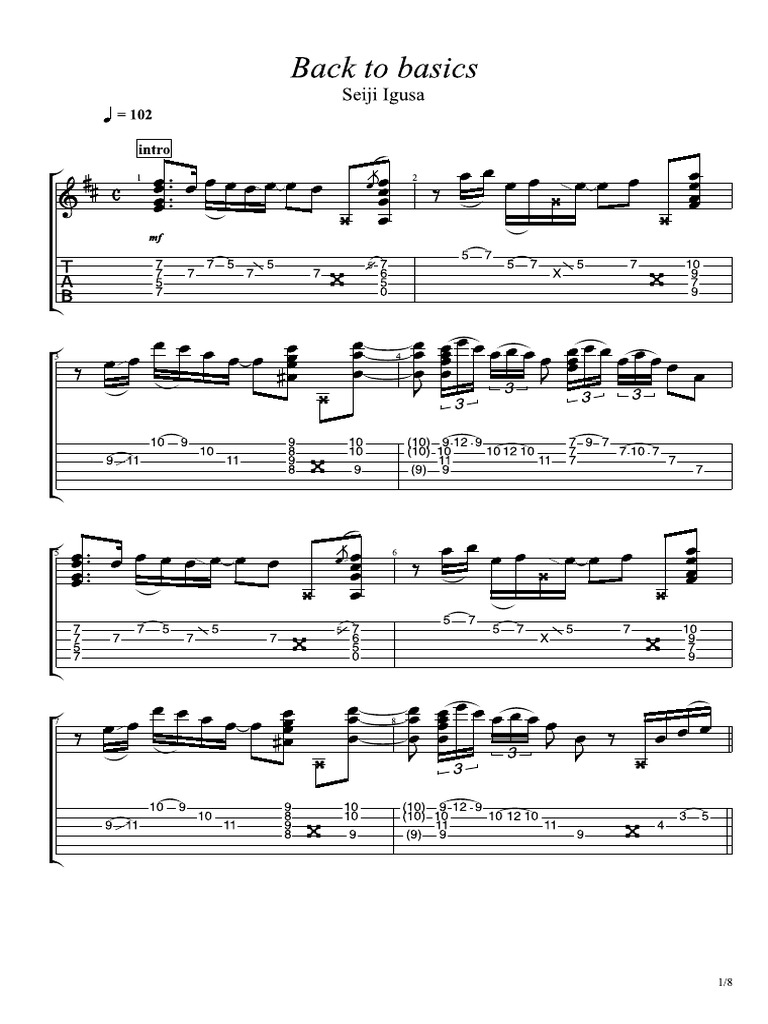 Back To Basics | PDF