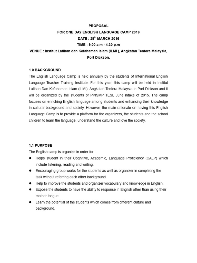 Sample LCS Proposal Student 2 | PDF | English Language | Human ...