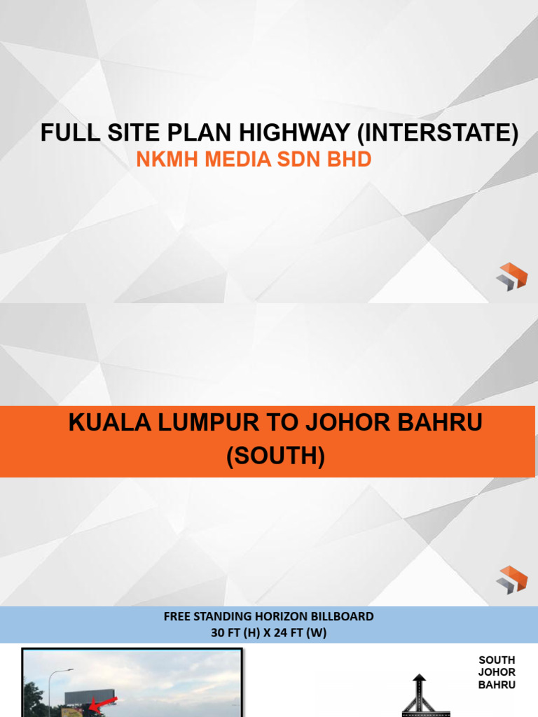 Full Site Plan Highway (Interstate) | PDF