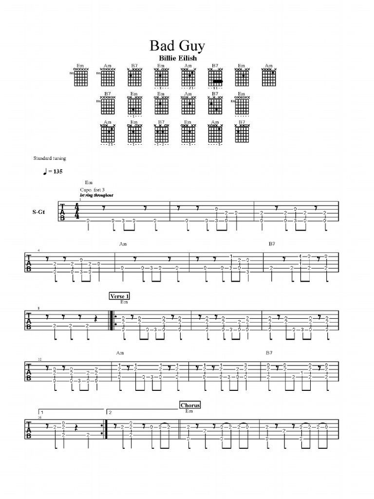 Bad Guy | PDF