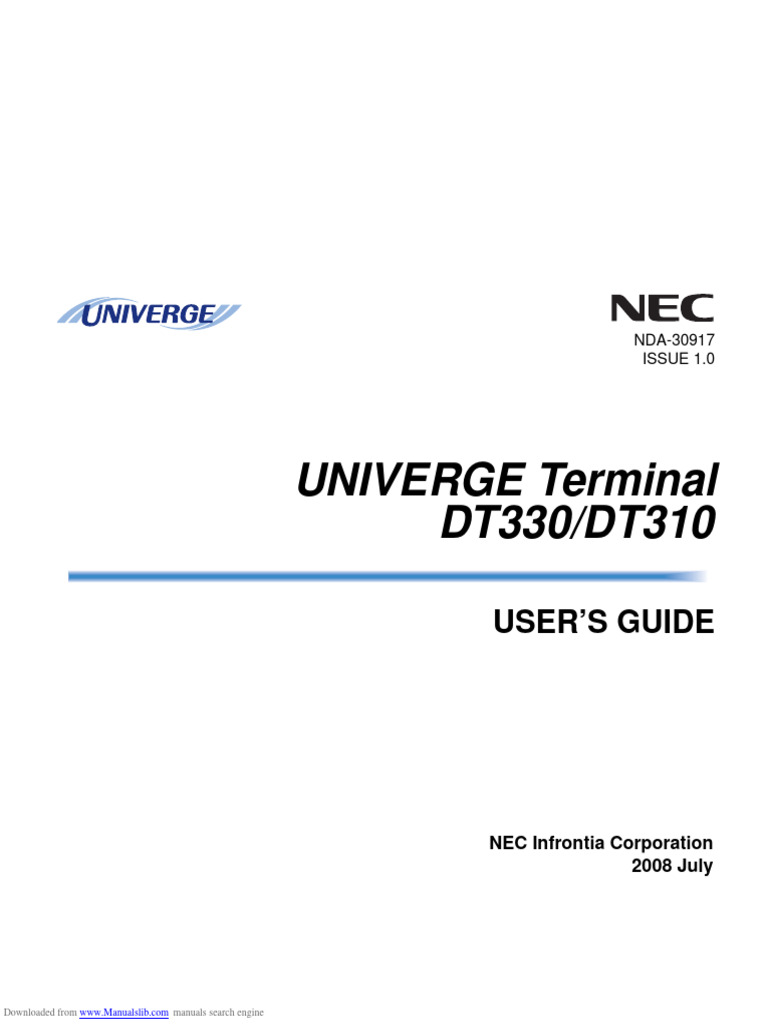 DT 330 | PDF | Menu (Computing) | Icon (Computing)