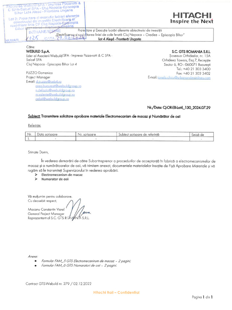 240729-CEB4 - IN - 1025 - GTS ROMANIA-Transmitere Solicitare Aprobare ...