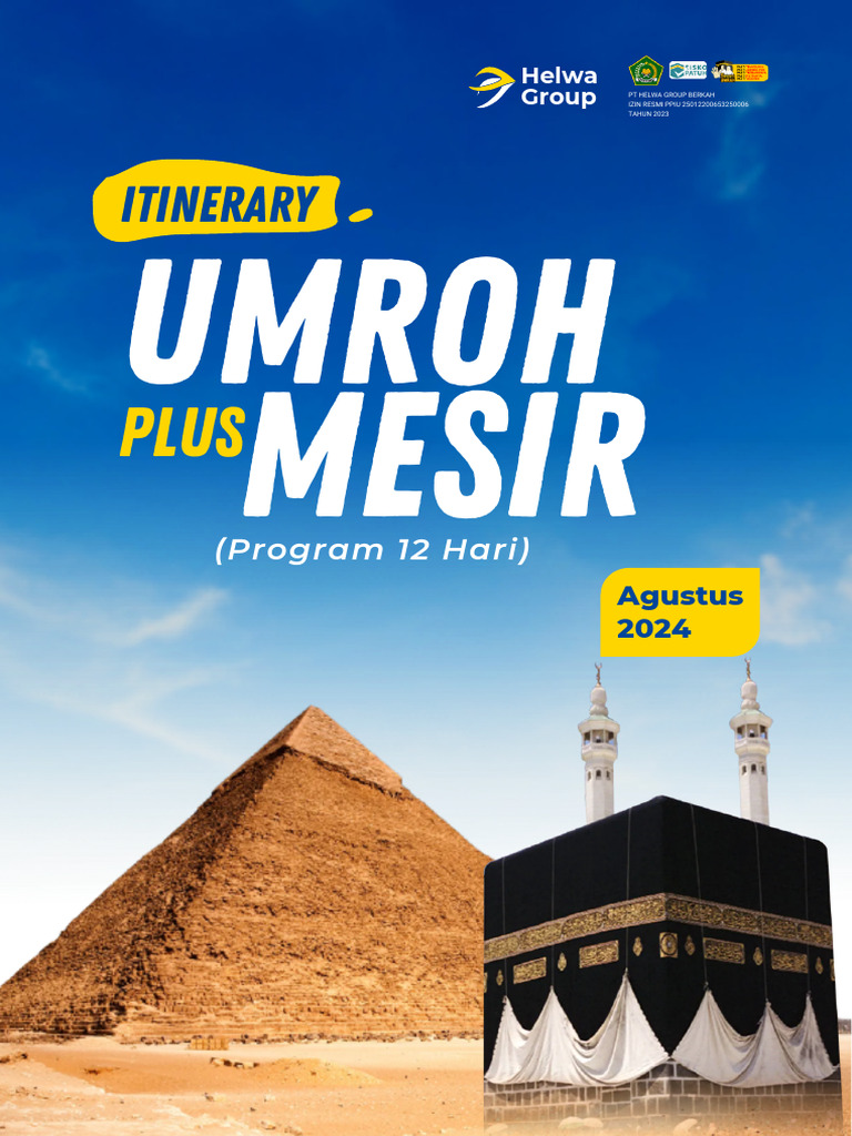 Itinerary Umroh Plus Mesir Agt-1 | PDF